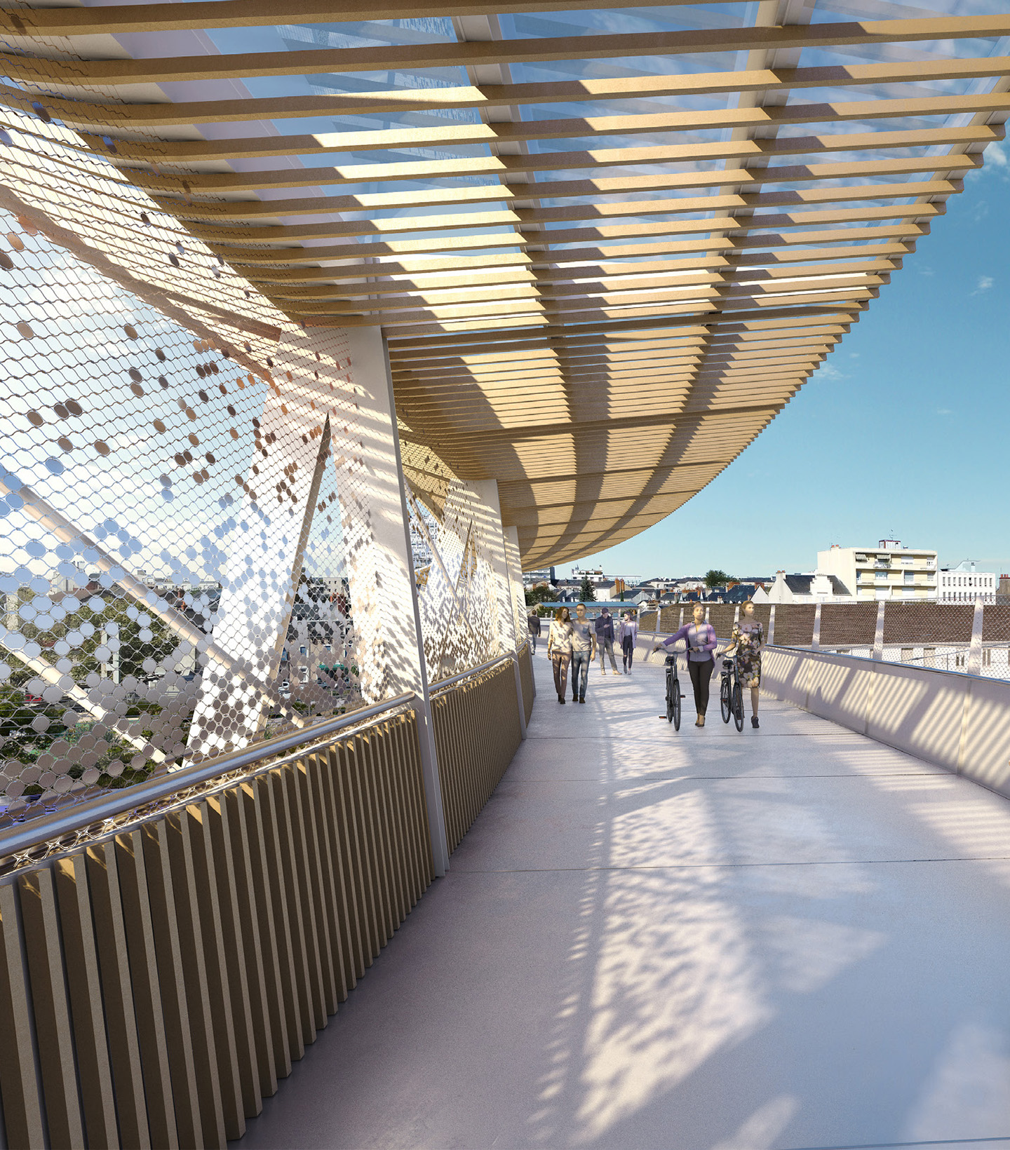 Passerelle De La Gare De Ch teauroux DVVD Architectes Ing nieurs Passerelle De La Gare De Ch teauroux DVVD Architectes Ing nieurs
